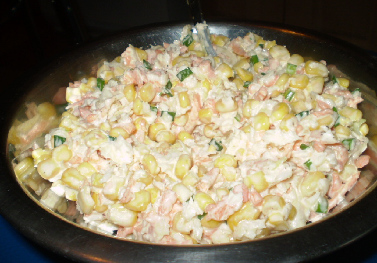 Surówka z kukurydzą - DoradcaSmaku.pl