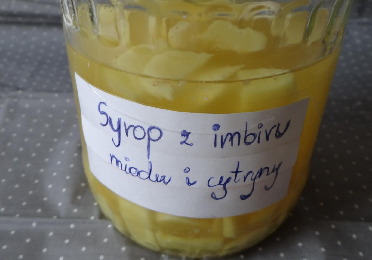 Syrop cytrynowo-imbirowy - DoradcaSmaku.pl