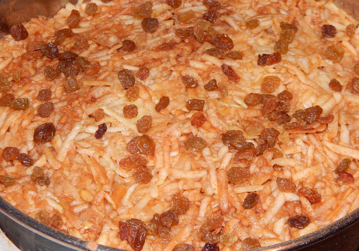 Szarlotka sypana ryżowa z migdałami i bułką tartą - DoradcaSmaku.pl