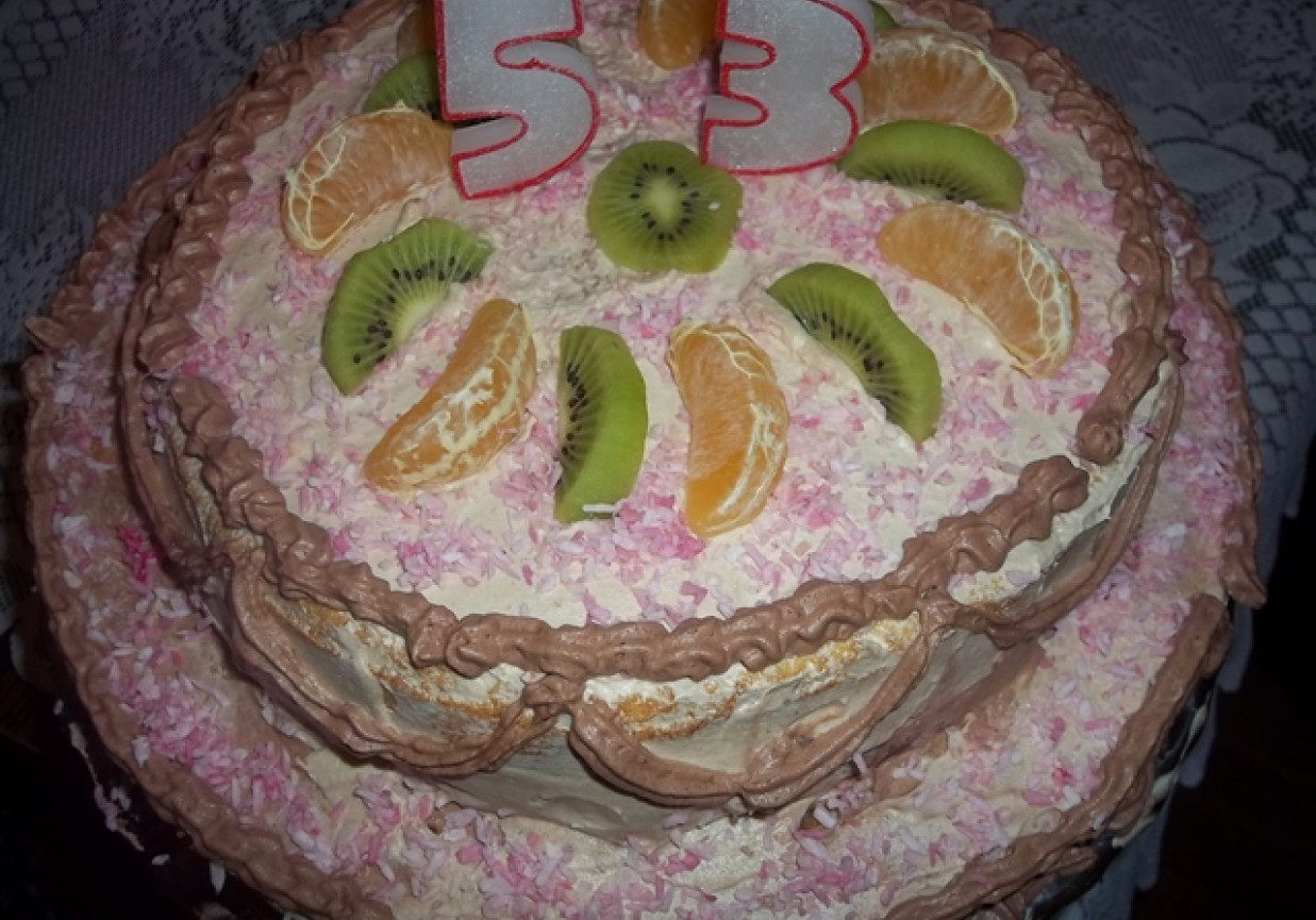Szybki tort czekoladowo-śmietankowy - DoradcaSmaku.pl