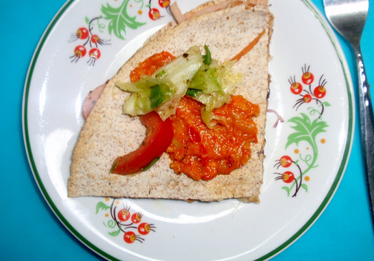 Tortilla ala pizza - DoradcaSmaku.pl