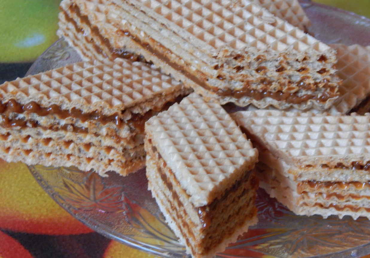 Wafel z masą kawowo-adwokatową - DoradcaSmaku.pl