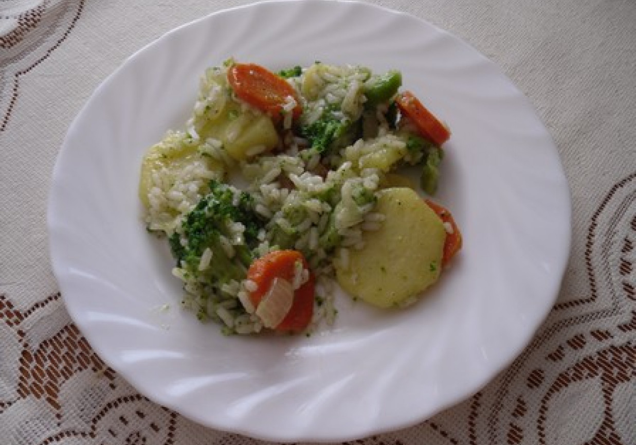 Wegańskie danie z ryżem - DoradcaSmaku.pl