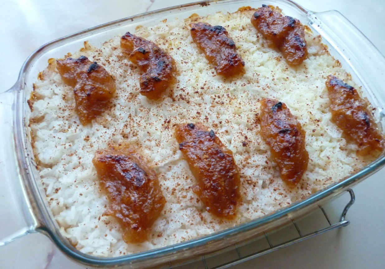 Zapiekanka z ryżu z jabłkami - DoradcaSmaku.pl