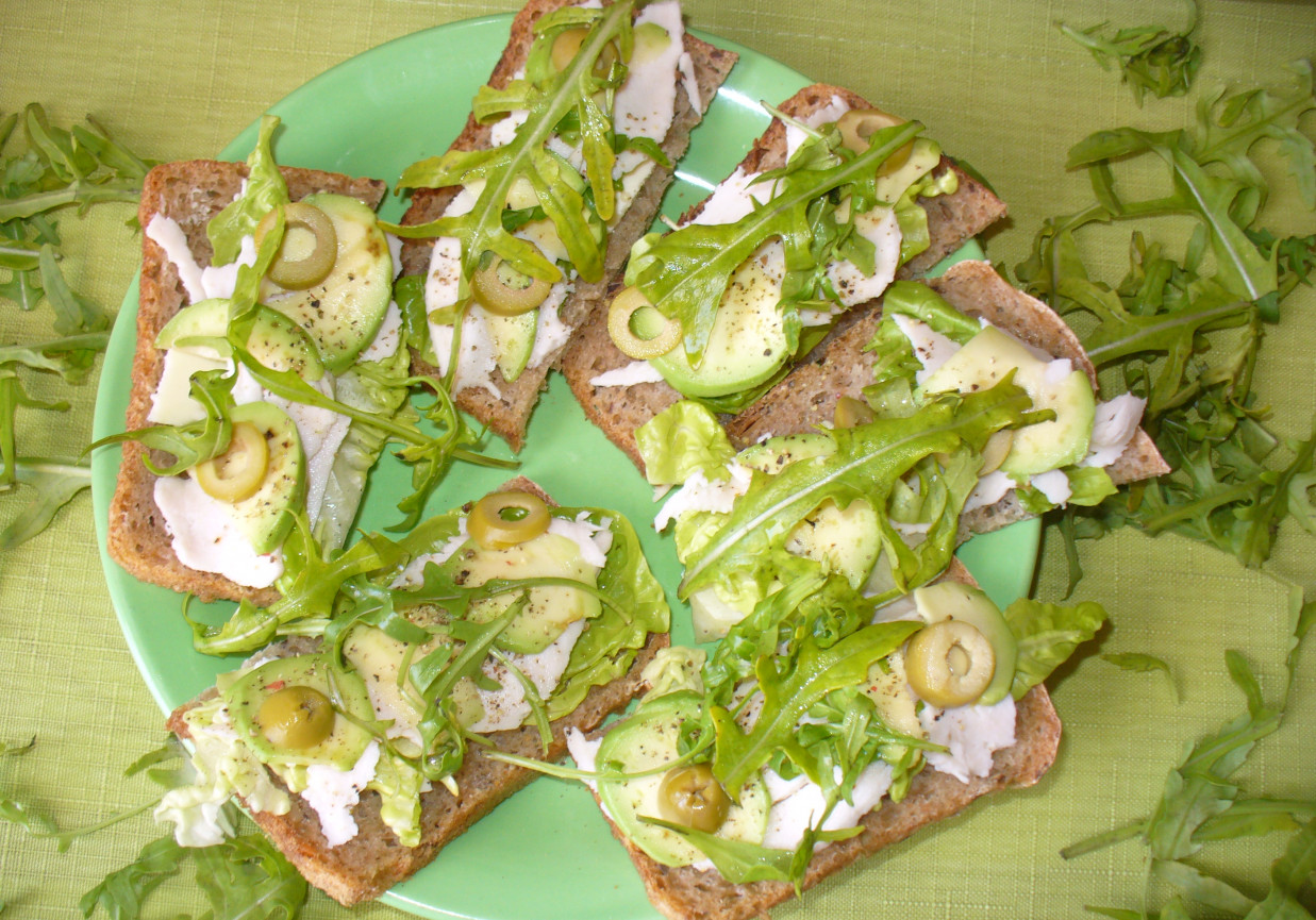 Zielone kanapki - DoradcaSmaku.pl