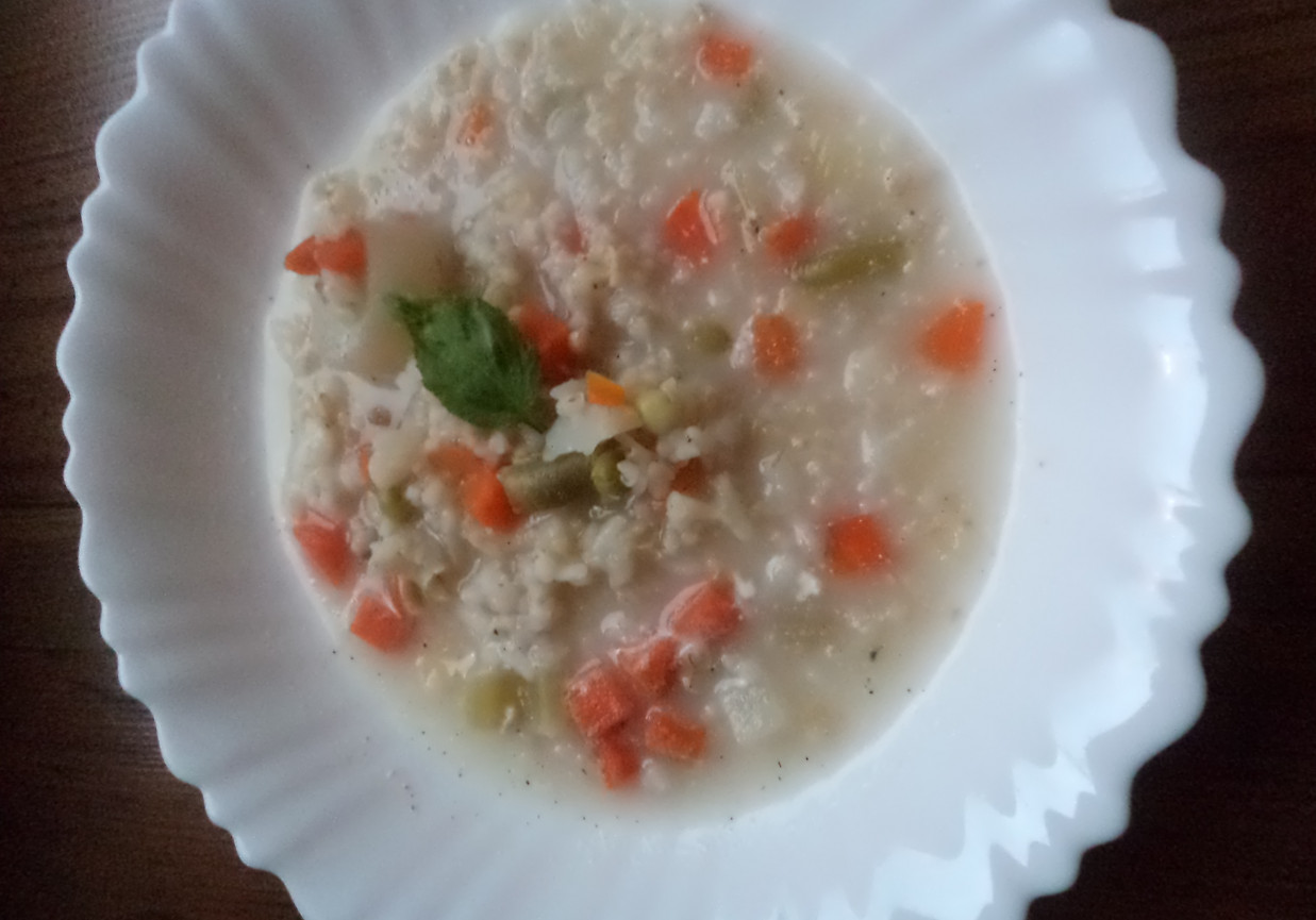 Zupa jarzynowa z ryzem - z dodatkiem jogurtu greckiego :) - DoradcaSmaku.pl