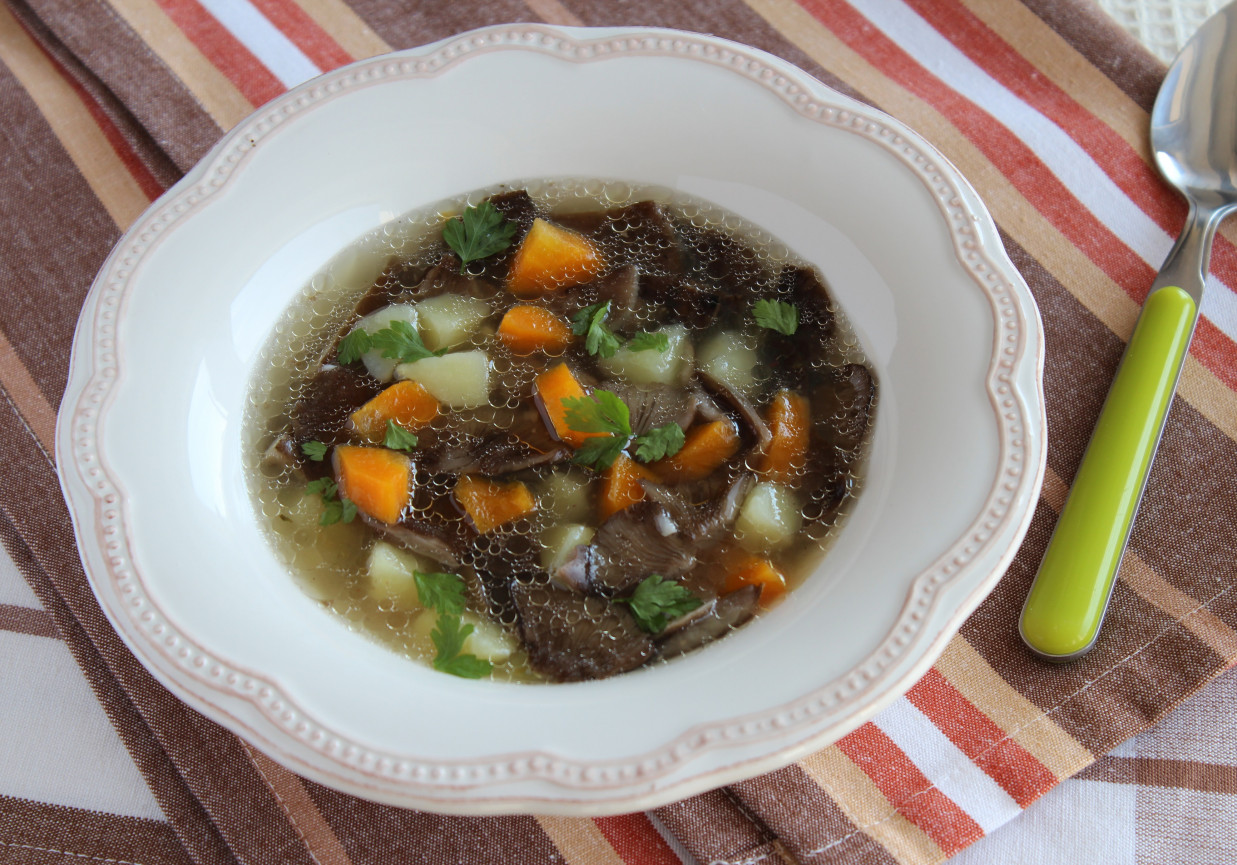 Zupa ze świeżych opieniek - DoradcaSmaku.pl